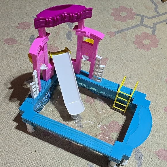 Barbie | Toys | Vintage 200 Barbie Swimming Pool With Slide | Poshmark